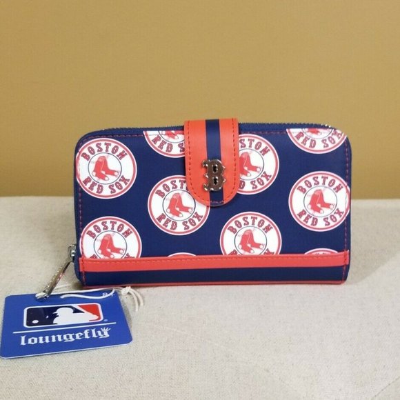 Loungefly | Bags | Loungefly Mlb Boston Red Sox Logo Wallet New | Poshmark